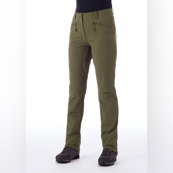 Mammut | Pants & Jumpsuits | Mammut Green Stretch Softshell Hiking ...